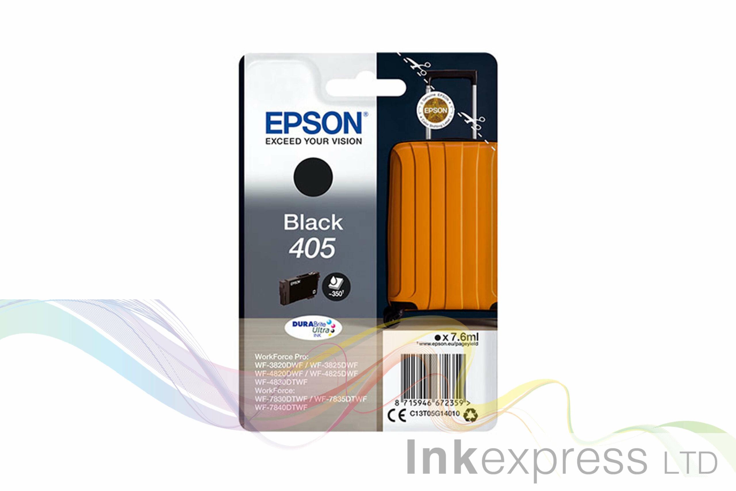 Epson Original 405 Black Ink Cartridge | Ink Express