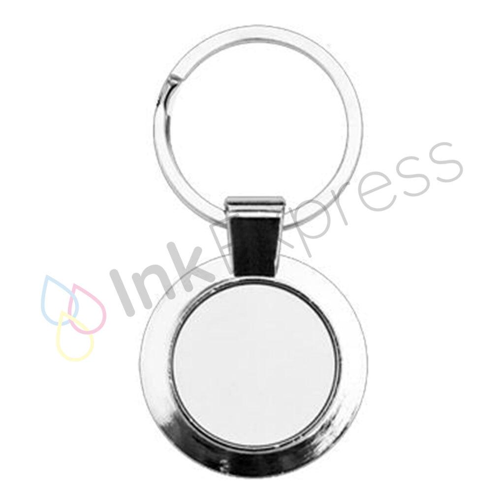 Round Metal Keyring | Ink Express