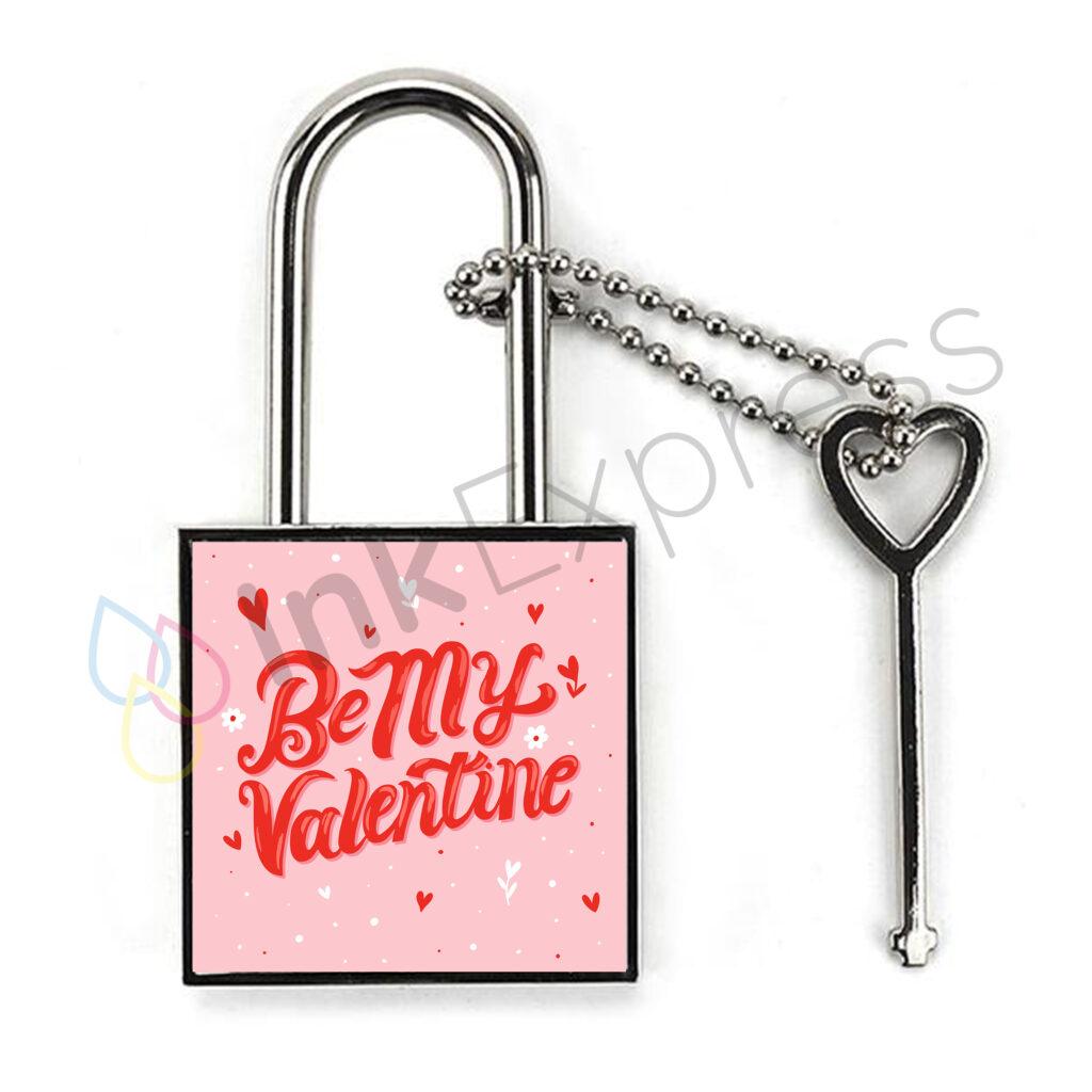 Metal Square Love Lock | Ink Express