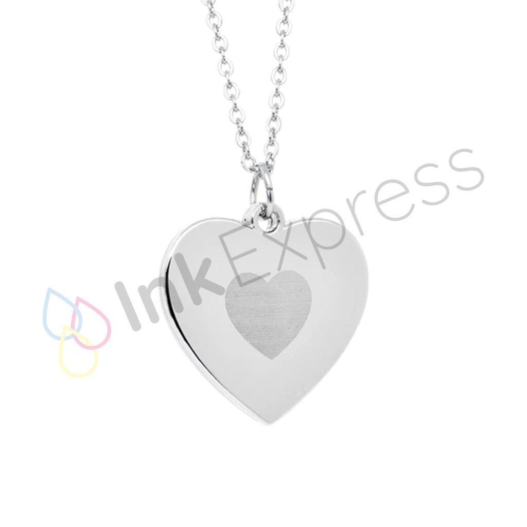 Heart Locket with Sublimation Insert | Ink Express