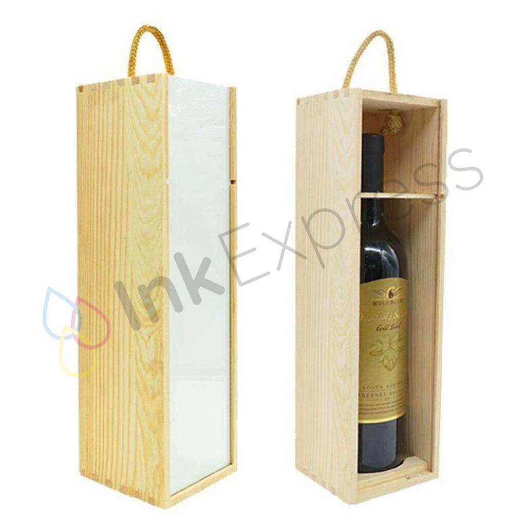 Wooden Wine Box | Ink Express
